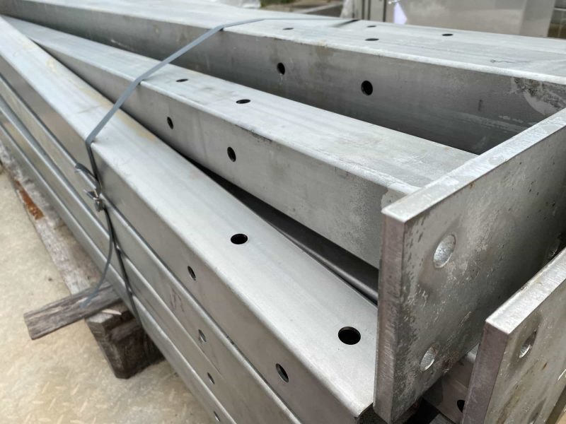 Square Upright Galvanized Posts in Central PA - DB Krieg